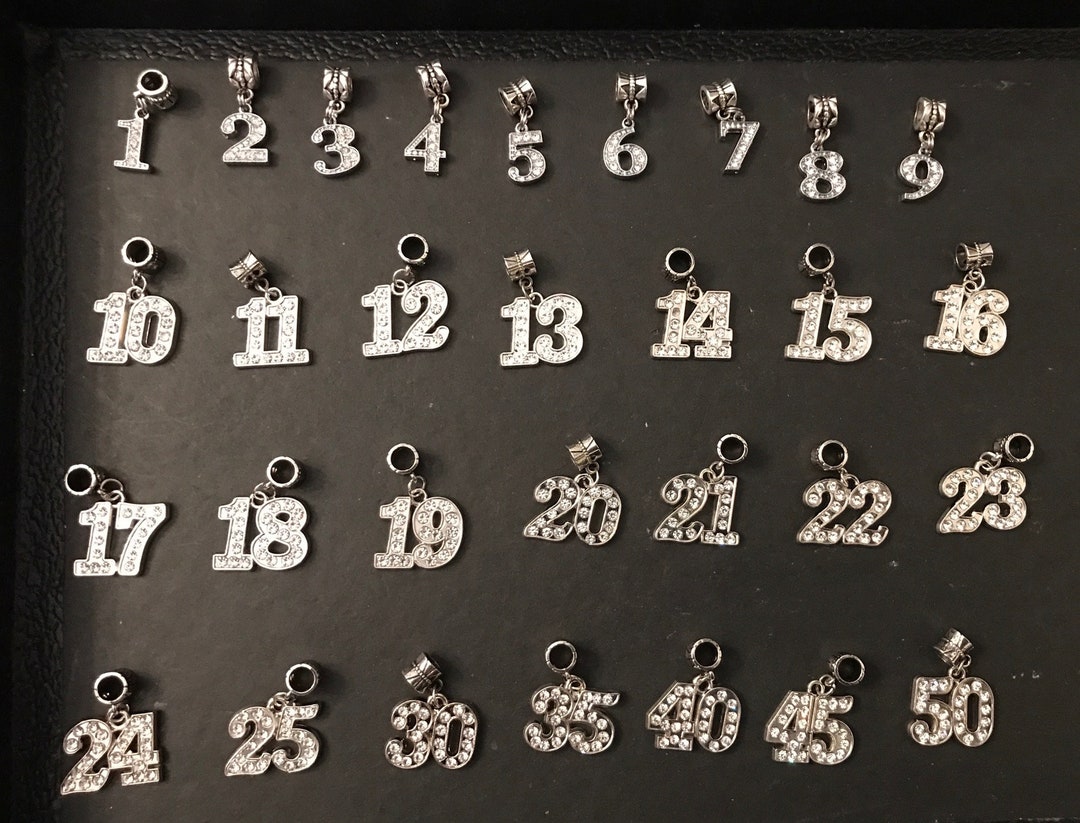 Rhinestone Numbers (1 - 25) 30, 35, 40, 45, 50 - Etsy