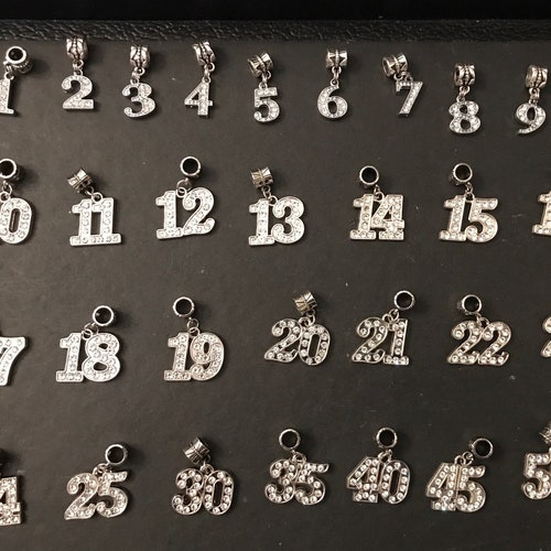 2 Digit Rhinestone Numbers 1 99 - Etsy