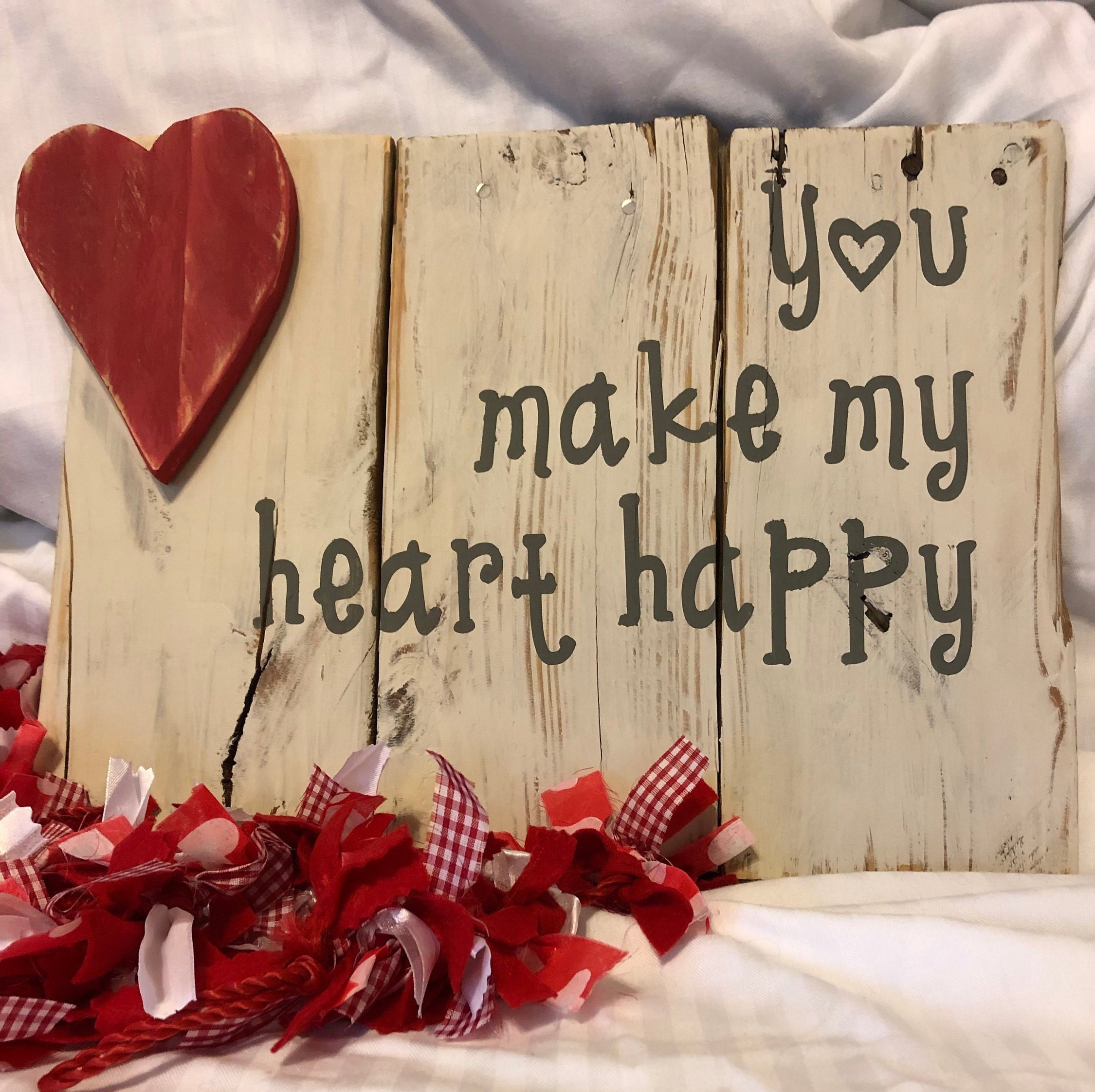 You Make my Heart Happy | Etsy