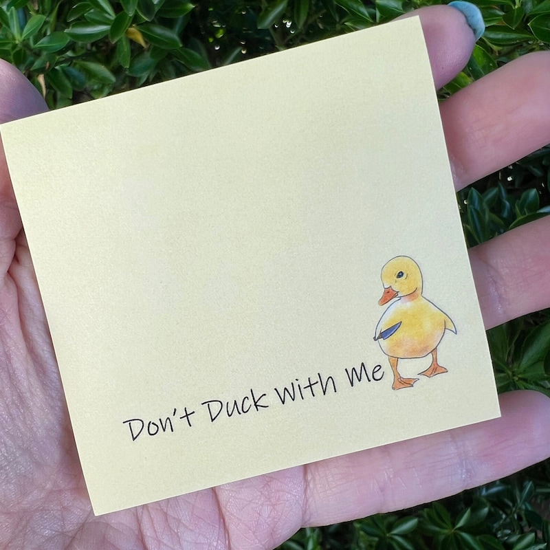 Duck Sticky Notes - Etsy UK