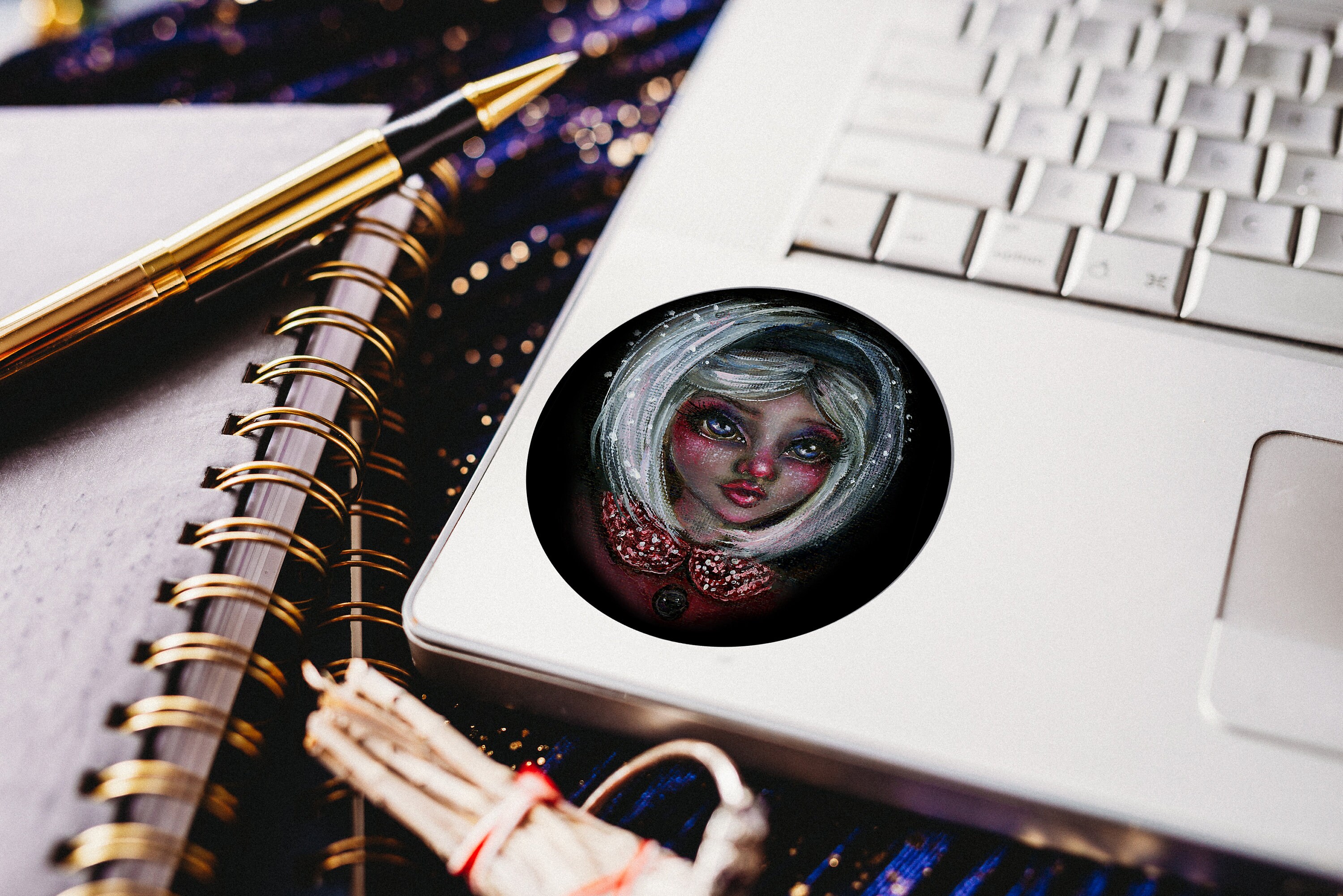 Witch Stickers Witchcraft Sticker Gift for Teen Wiccan Baby | Etsy