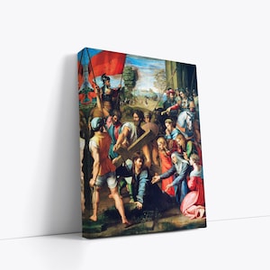 Christian Art, Jesus Christ Art, Christ Falling Poster, Christ Art ...