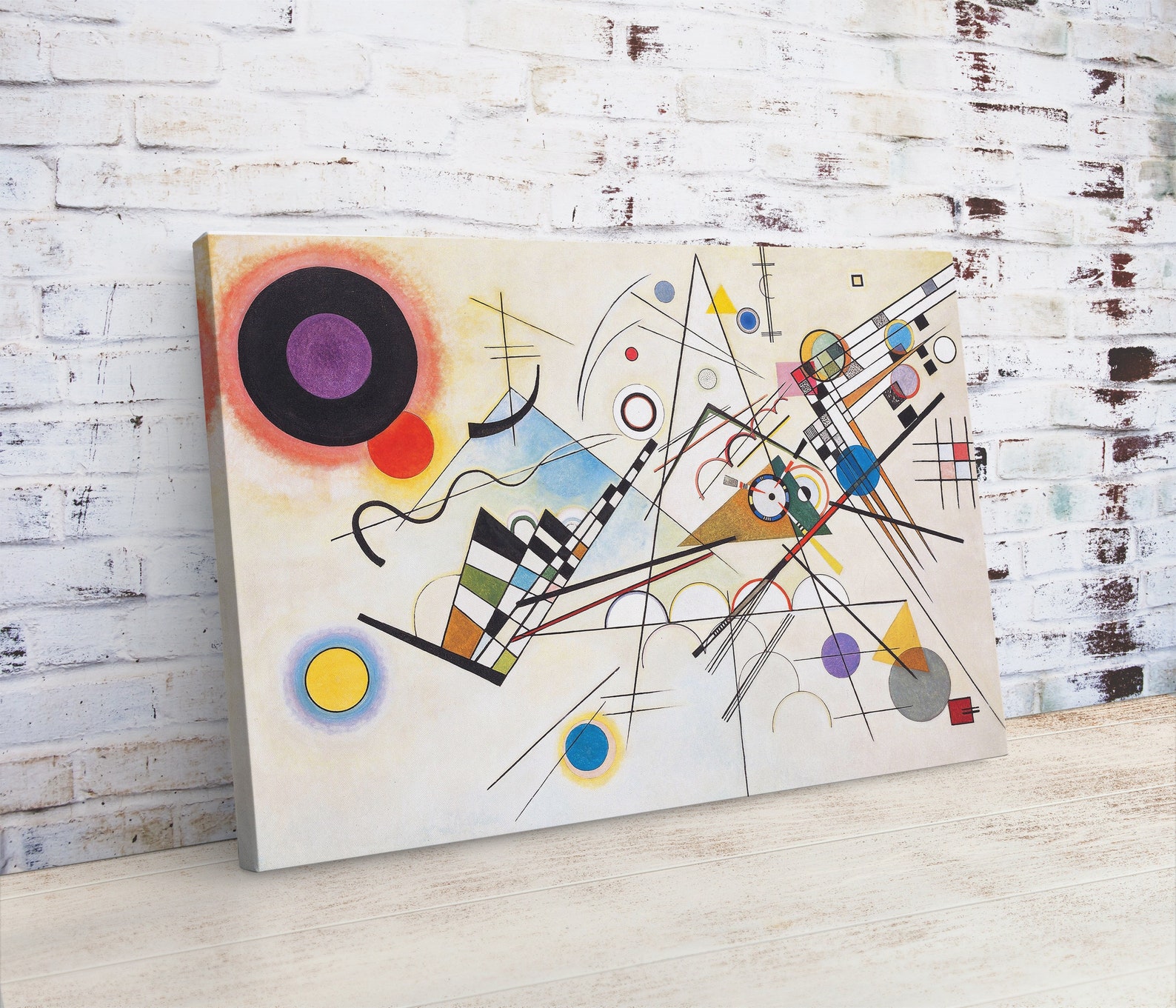Wassily Kandinsky Composition VIII, Giclee Canvas Print Ready to Hang ...