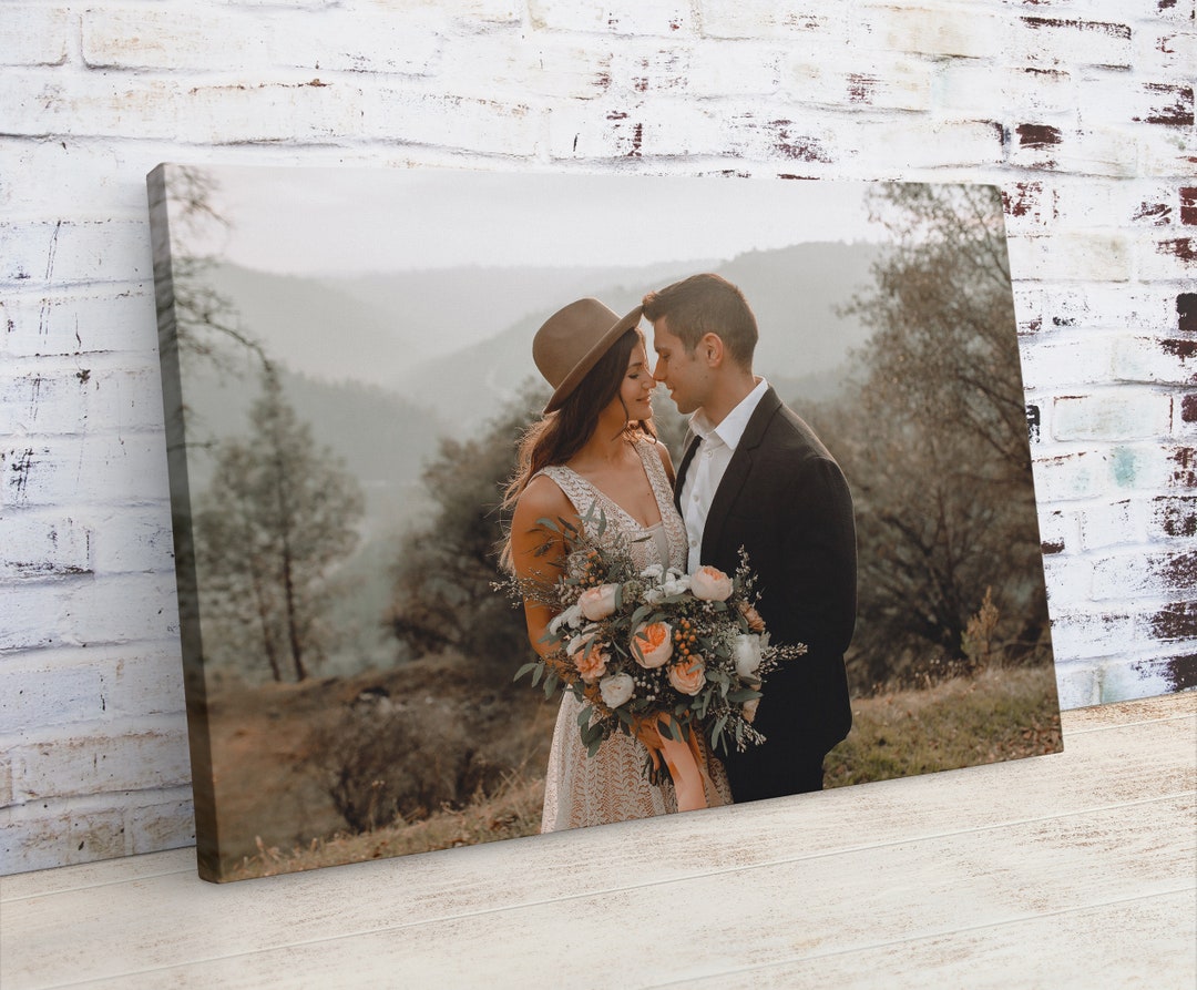 Custom Photo Canvas Print - Framed Wall Art Ready to Hang - Etsy