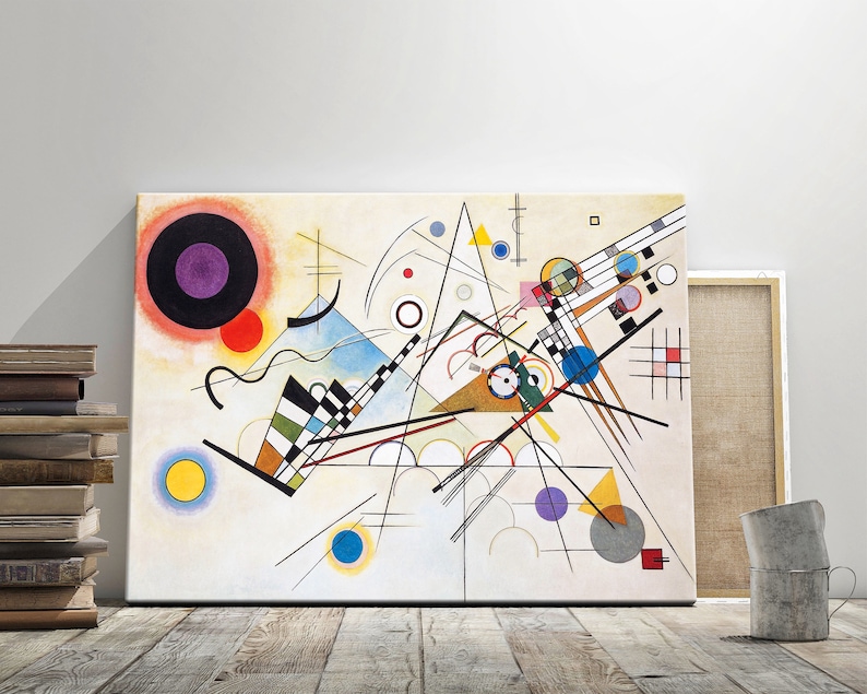 Wassily Kandinsky Composition VIII Giclee Canvas Print Ready - Etsy