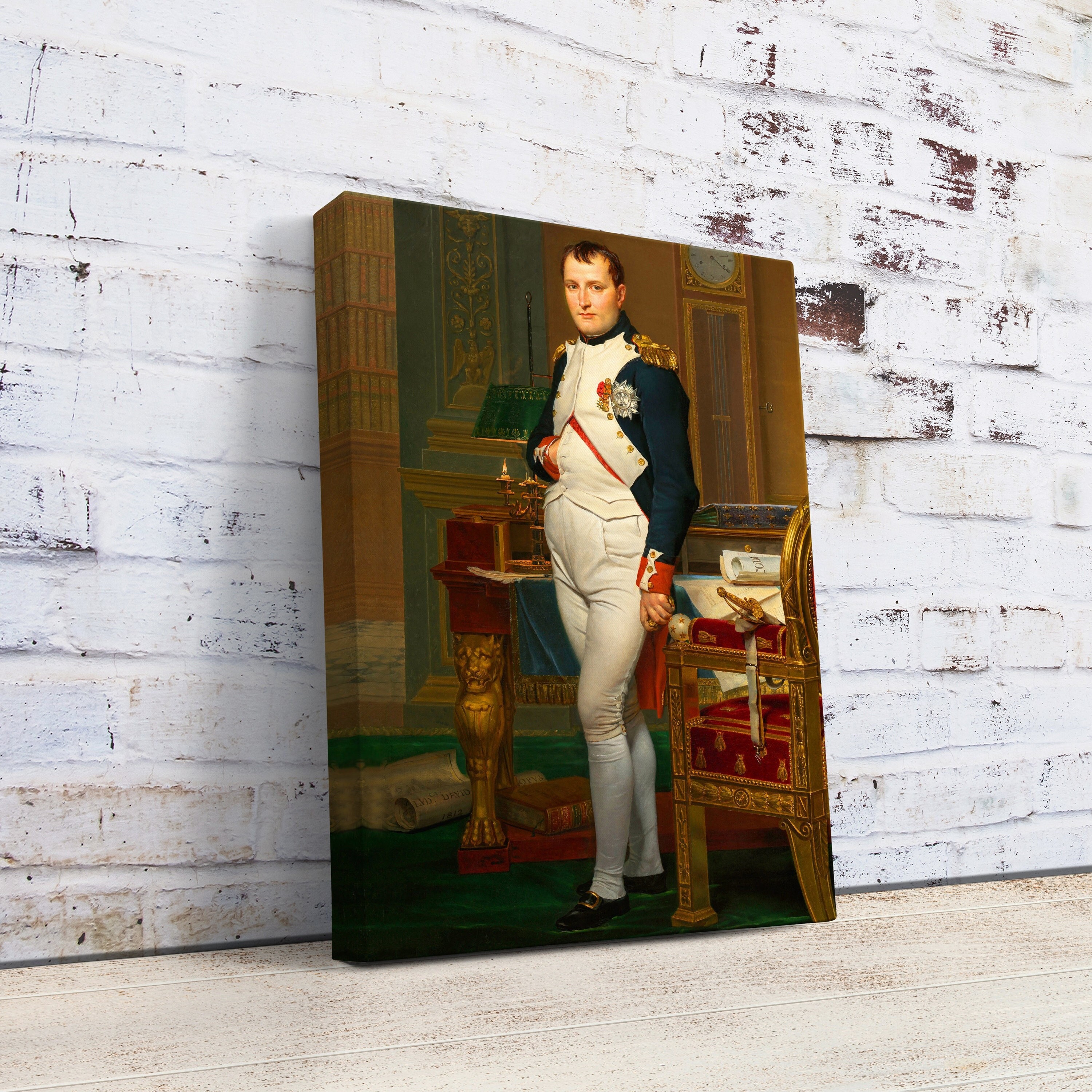 The Emperor Napoleon Art, Emperor Napoleon in His Study at the ...
