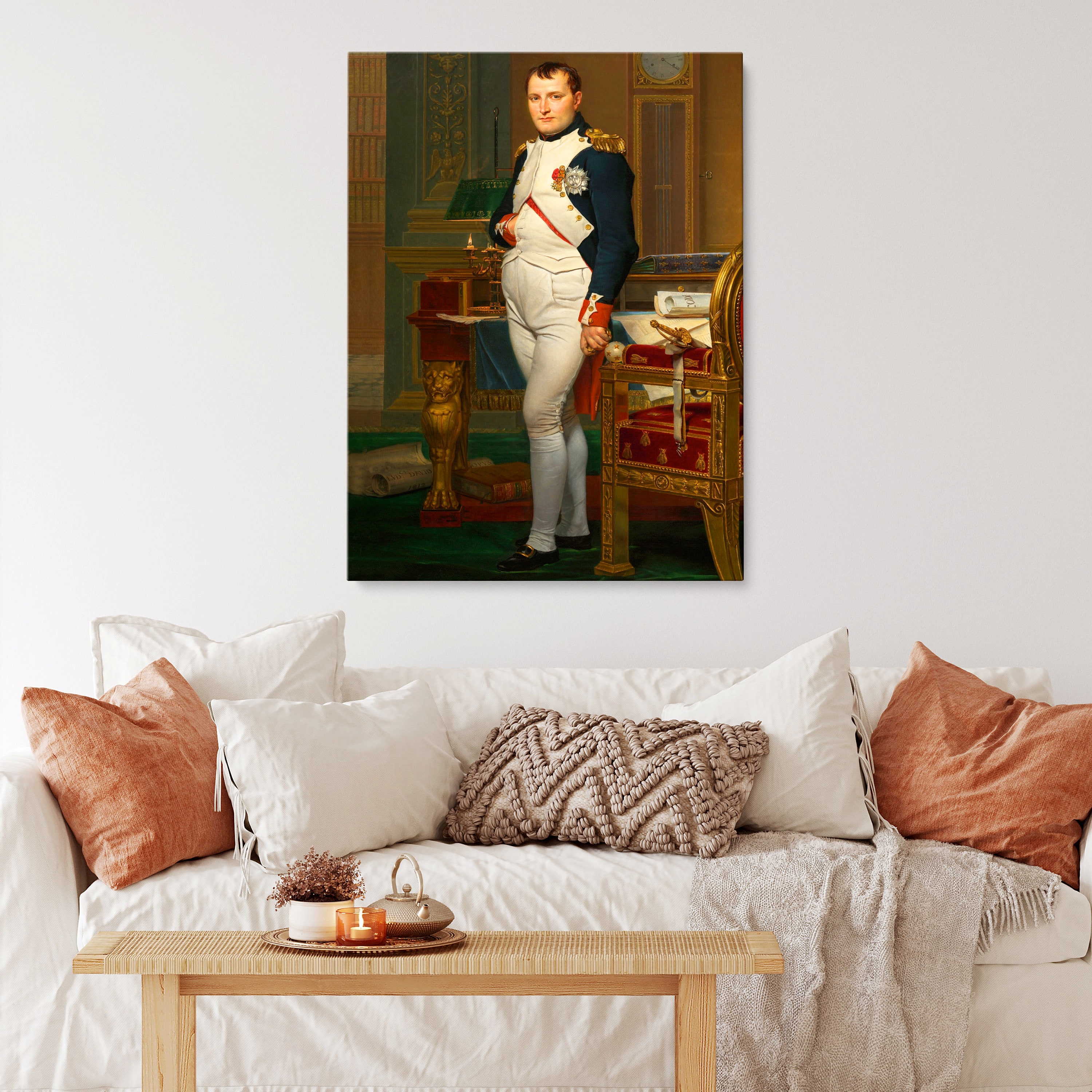 The Emperor Napoleon Art, Emperor Napoleon in His Study at the ...