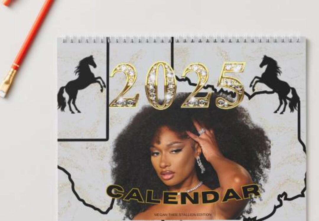 Megan Thee Stallion 2025 Digital Calendar - Etsy