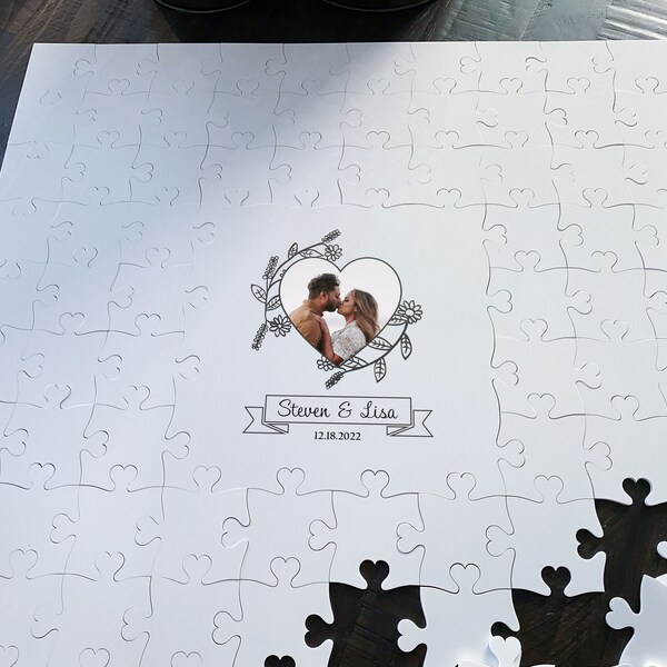 Puzzle Wedding - Etsy