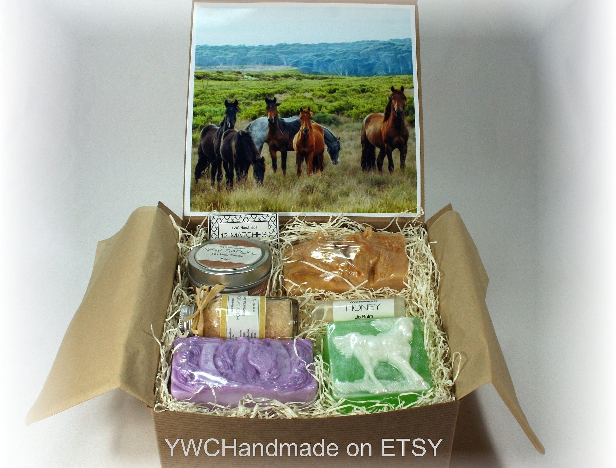 Equestrian Spa Gift Set for Horse Lover, Birthday Present, Tween, Girl ...