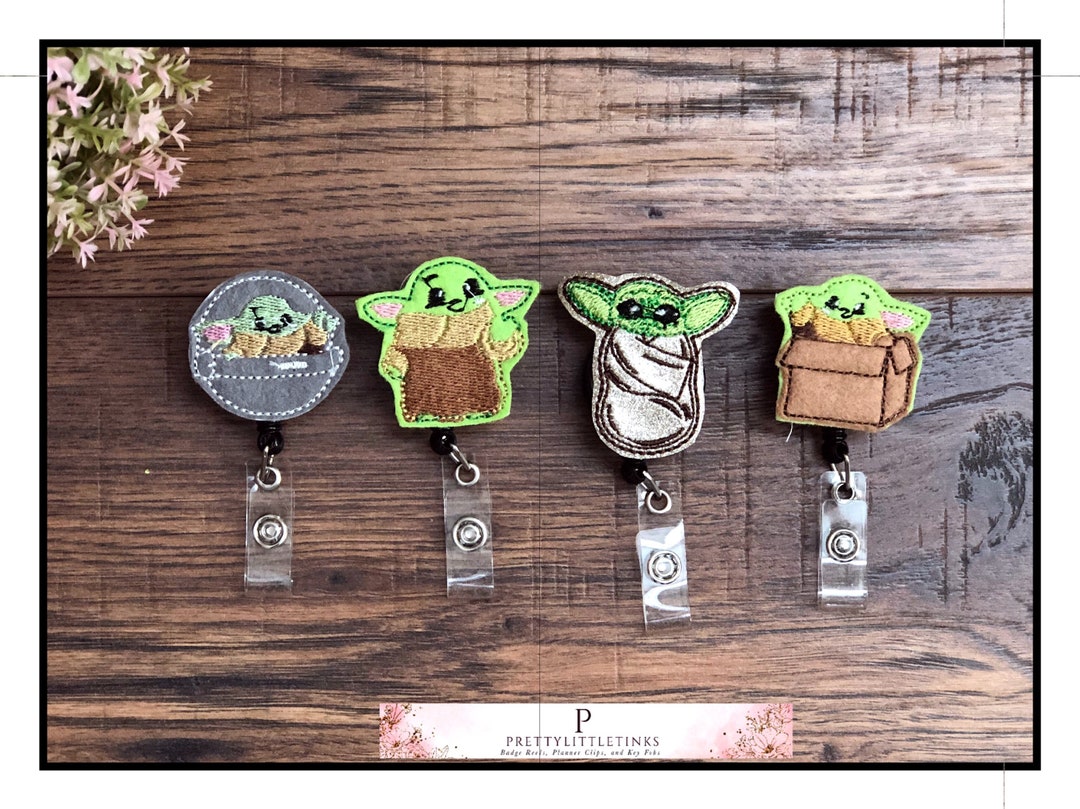 Baby Alien Badge Reel, ID Badge Reel, Badge Reel, Nurse Badge Reel ...