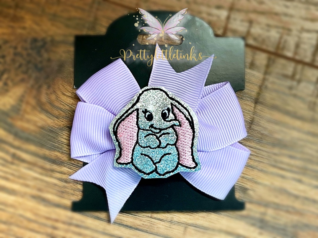 Baby Elephant Hair Bow Clip, Baby Hair Bow, Elephant Hair Bow - Etsy