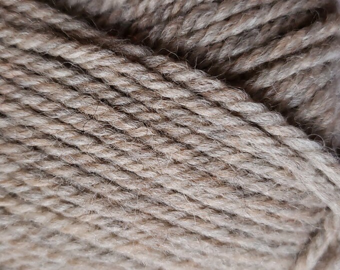 Classic Wool Worsted, Patons; #226 Black, #229 Natural Mix. 2 Lengths ...