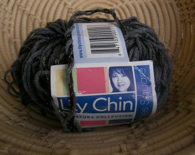 Times Square, Lily Chin Signature Collection 3394 Black Gray/gold ...