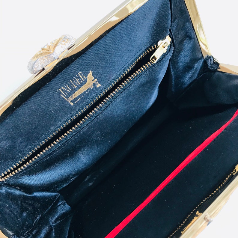 Vintage Ingber Clutch Aurora Borealis Crystal 1950s/60s - Etsy