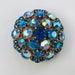 Vintage 1960s A.B. Dome Brooch - Etsy
