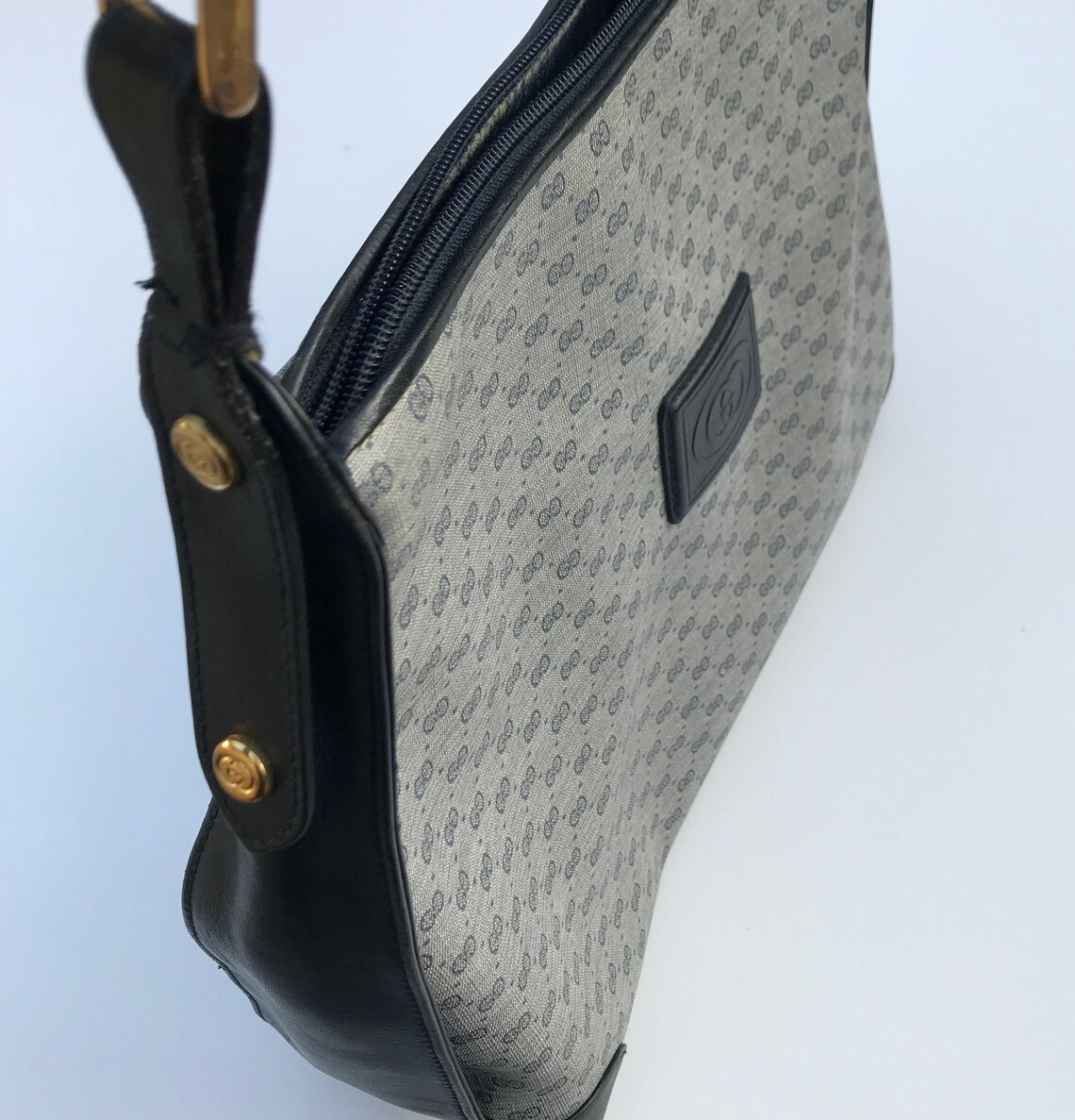 Vintage 1970s Gucci Bag RARE HTF 70s Gucci Handbag Navy - Etsy