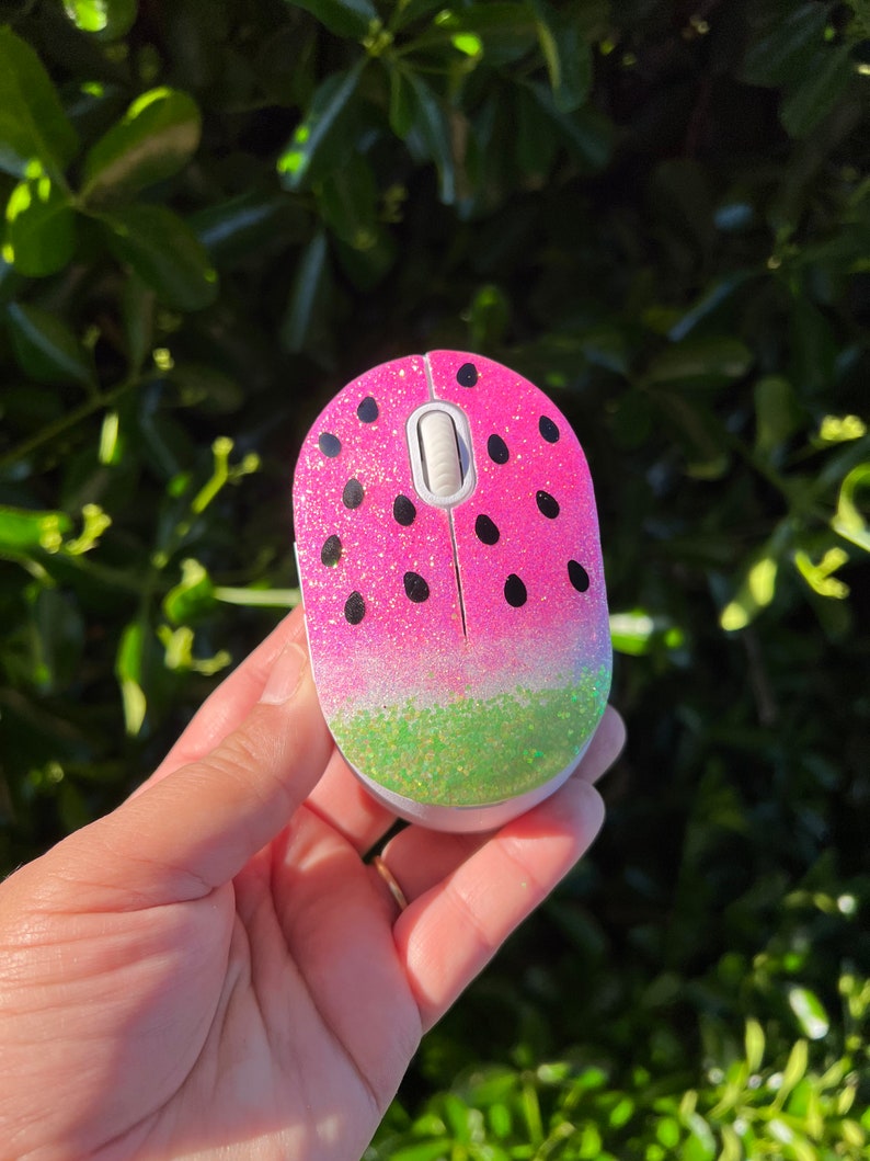 Computer Mouse Wireless, Glitter Computer Mouse, Work From Home ...