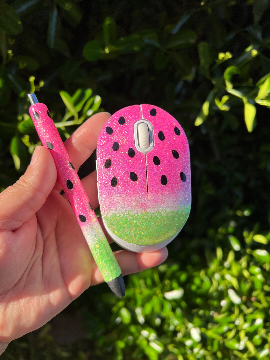 Computer Mouse Wireless, Glitter Computer Mouse, Work From Home ...