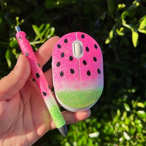 Computer Mouse Wireless, Glitter Computer Mouse, Work From Home ...