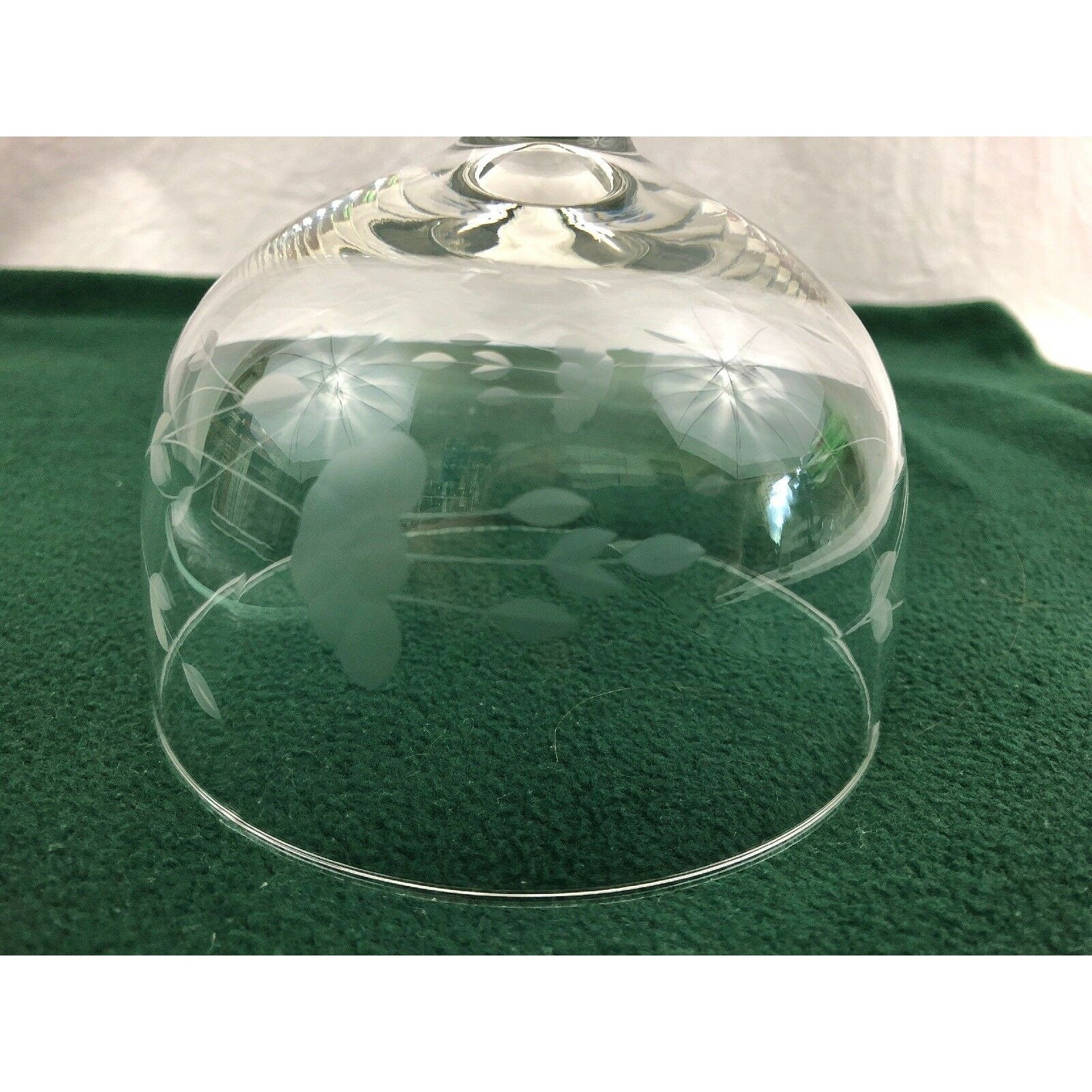 Princess House Heritage Collection Crystal Dome Round Covered Butter ...