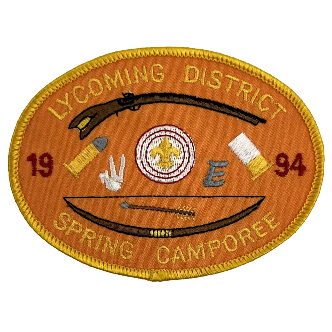 1994 Lycoming District BSA Spring Camporee Patch Boy Scouts - Etsy
