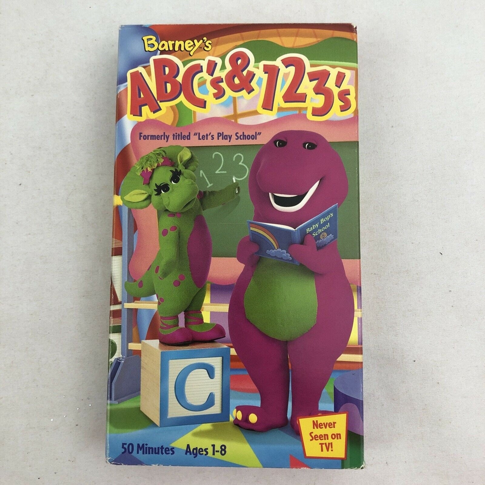 Barney Abc And 123 Vhs Barney Abc And 123 Vhs