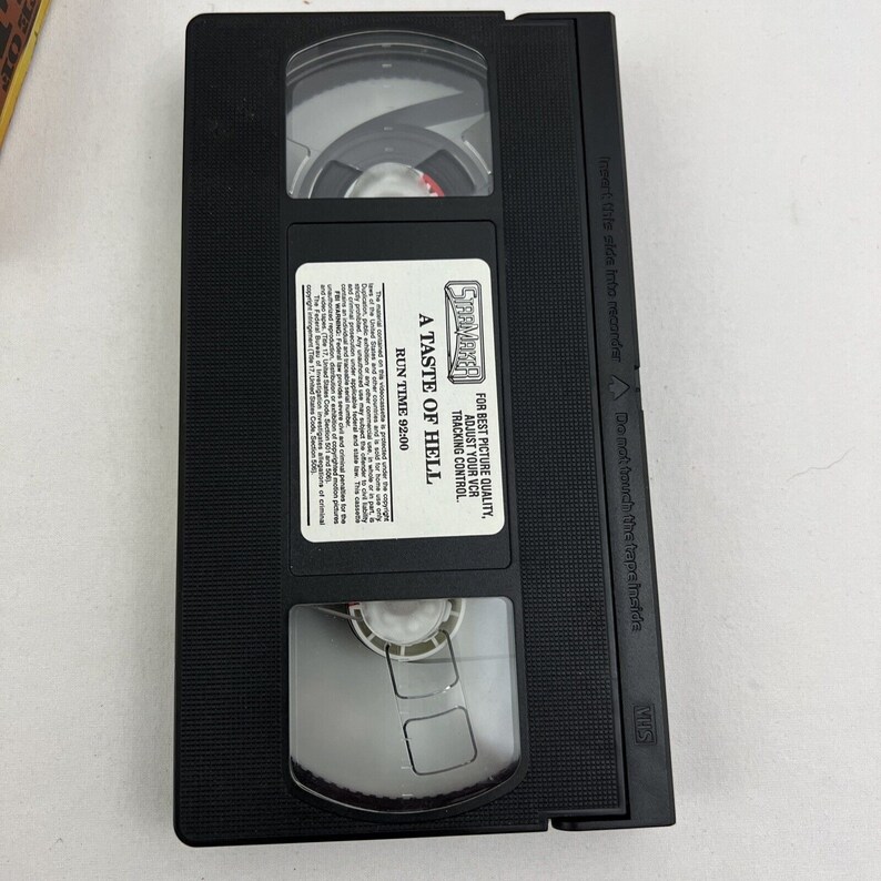 A Taste of Hell VHS, 1991 William Smith Vic Diaz Lisa Lorena John ...