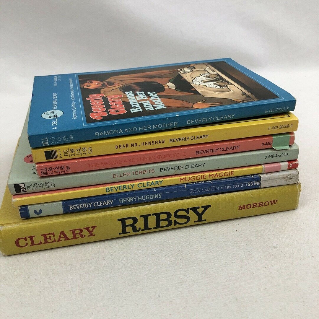 Beverly Cleary 7 Chapter Book Lot Ribsy Henry Huggins Muggie Maggie ...