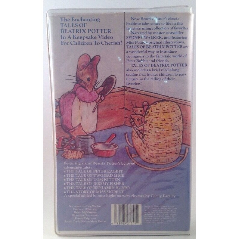 Tales of Beatrix Potter Show Me A Story Betamax Video - Etsy