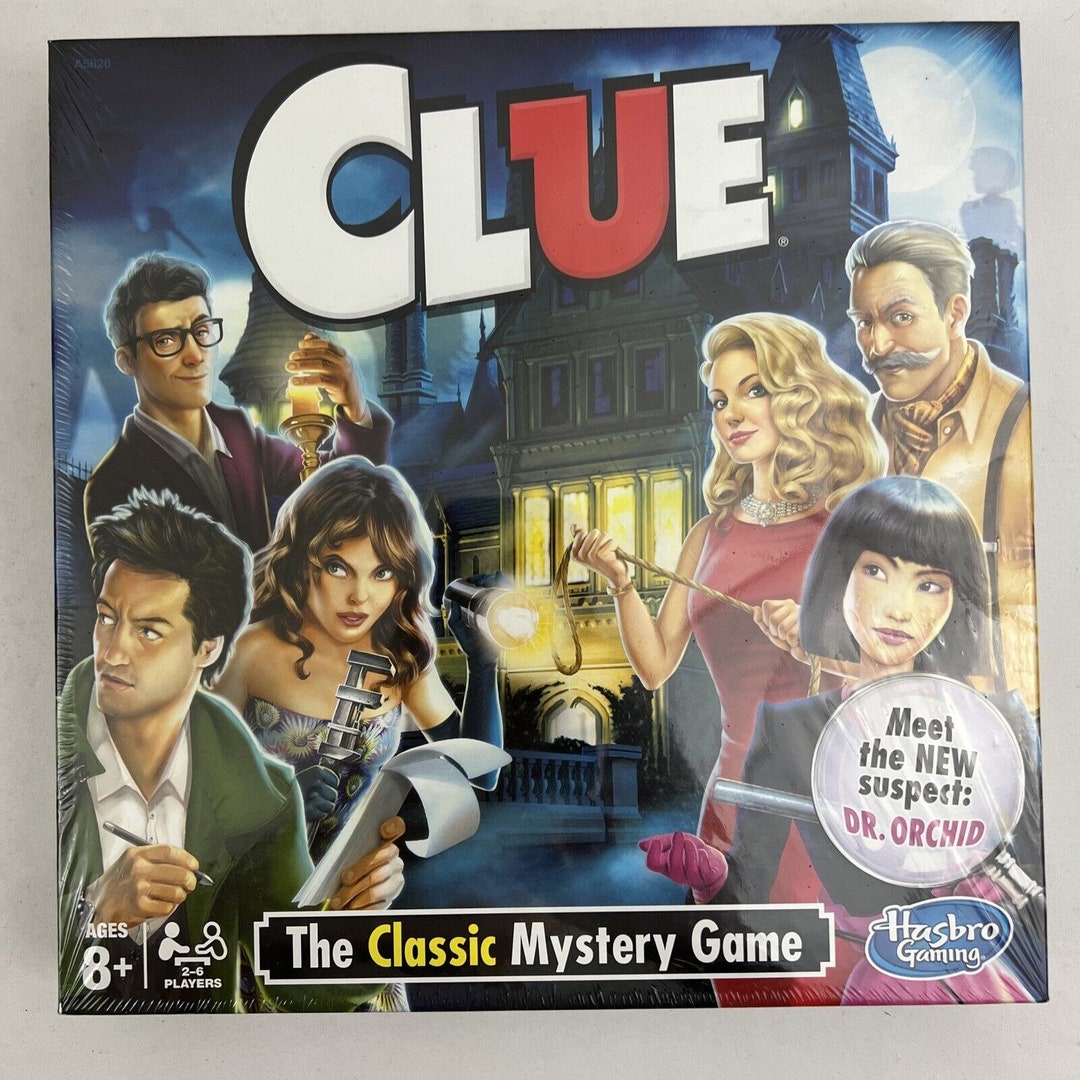 Clue Game Classic Clue Brand New in Sealed Package - Etsy