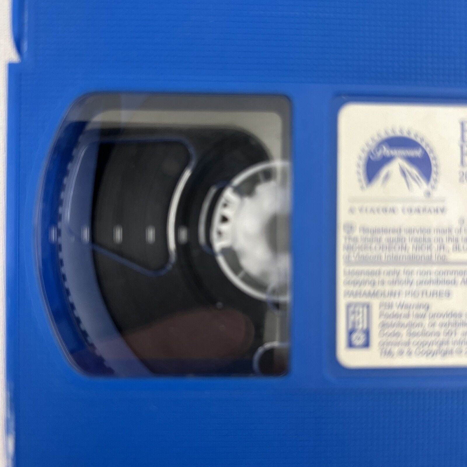 Blue's Clues Blue's Big Musical Movie VHS, 2000 Clamshell Case Nick Jr ...