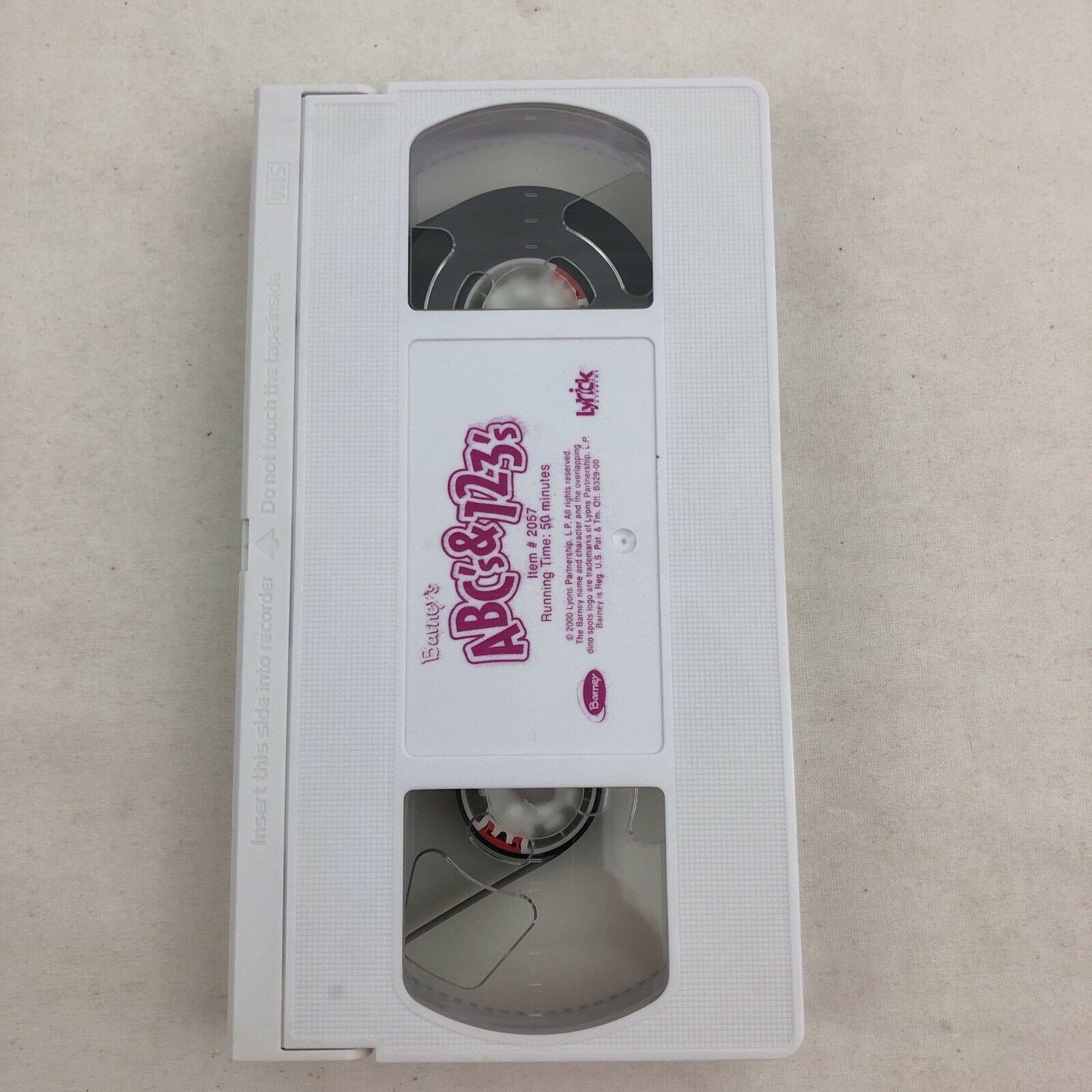 VHS Barney Barneys Abcs and 123s VHS, 2000 - Etsy