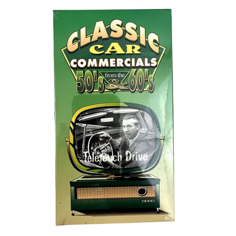 Classic Car TV Commercials From the 50's & 60's Teletouch Drive VHS ...
