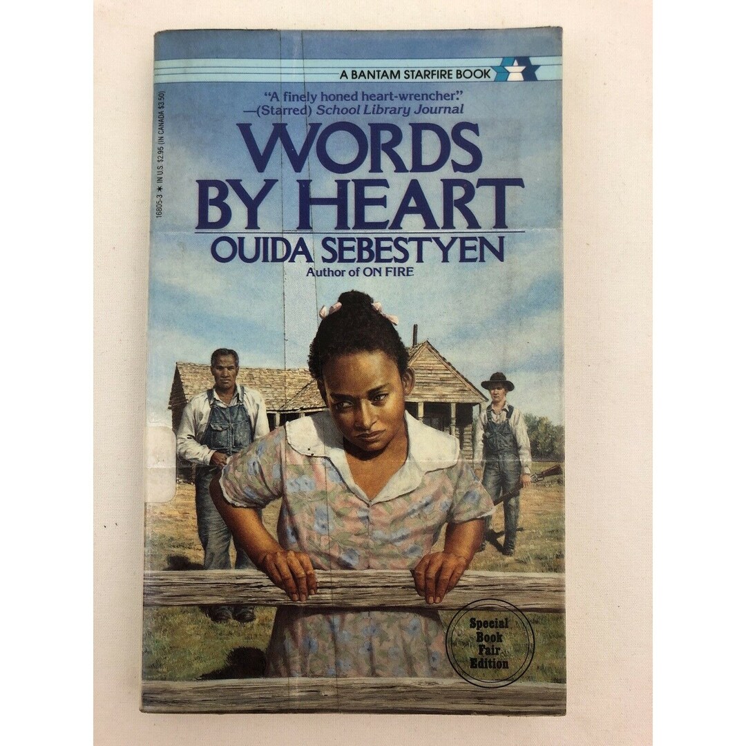 Bantam Starfire Book Words by Heart Ouida Sebestyen - Etsy
