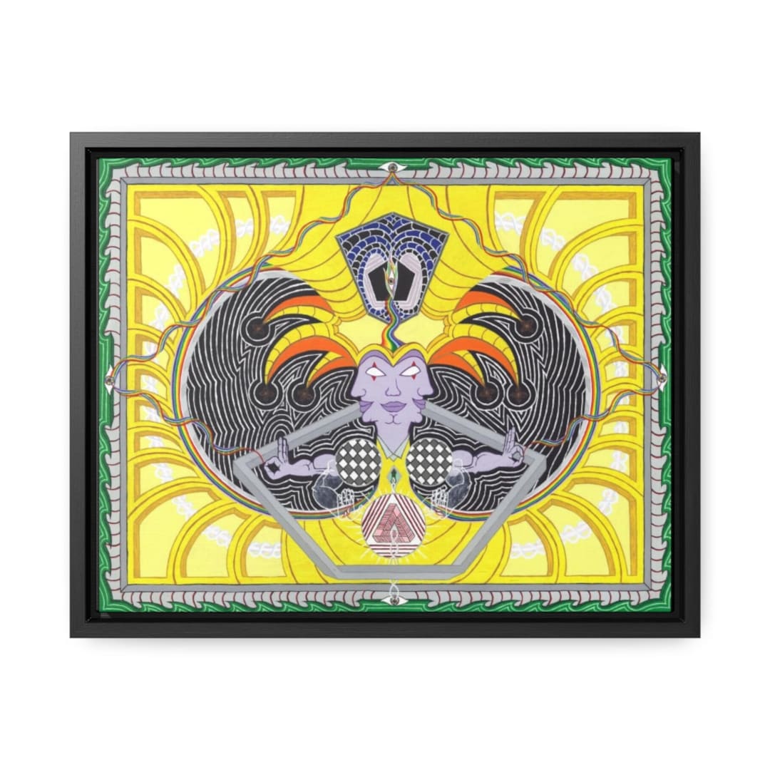 DMT Jester - Canvas Print - Etsy