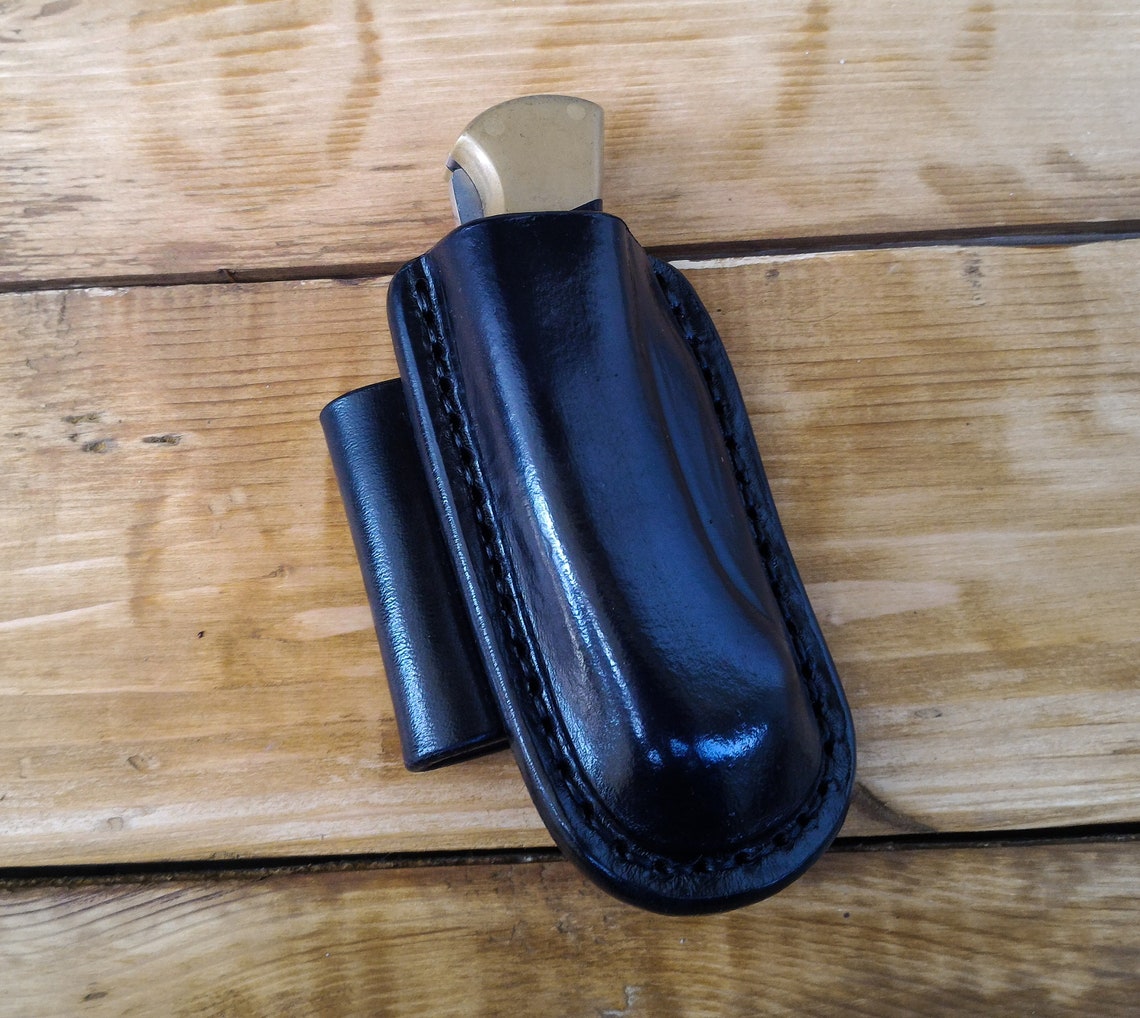 Black Horizontal Carry Sheath With Belt Loop for Buck 112 - Etsy
