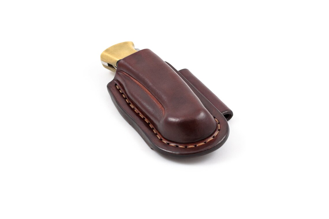 Horizontal Carry Sheath With Belt Loop Made to Fit Buck 112 | Etsy