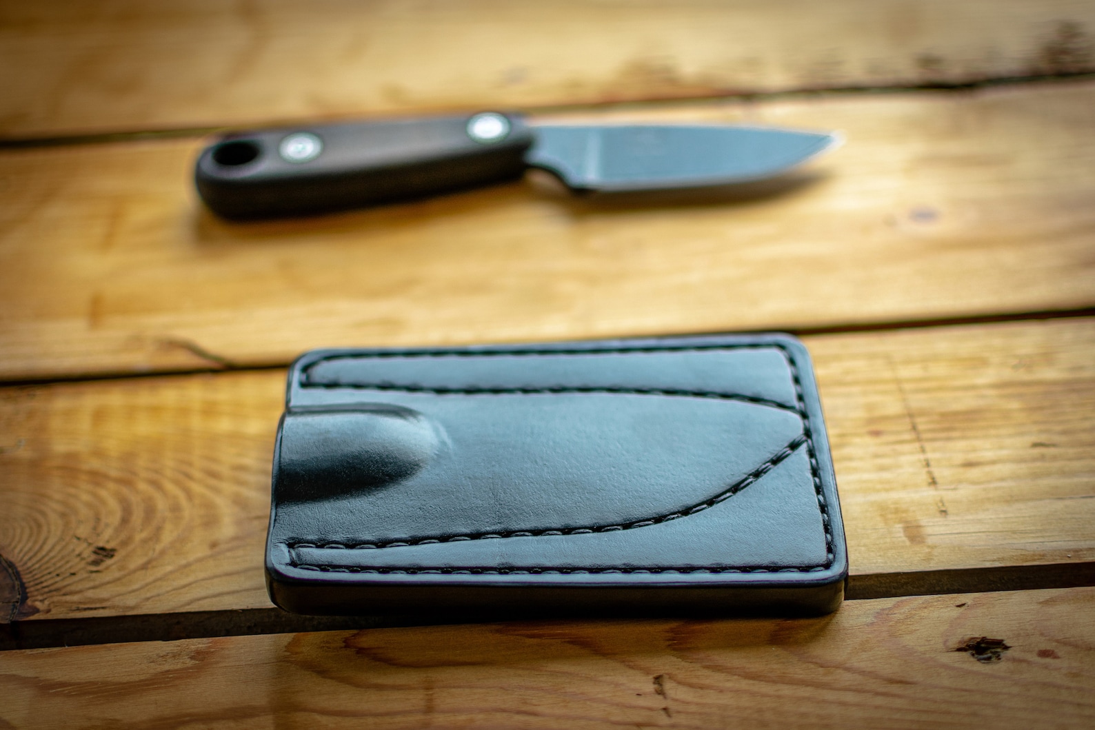 Pocket Leather Sheath for Esee Izula 2 , Fixed Knife Pouch, Pocket ...