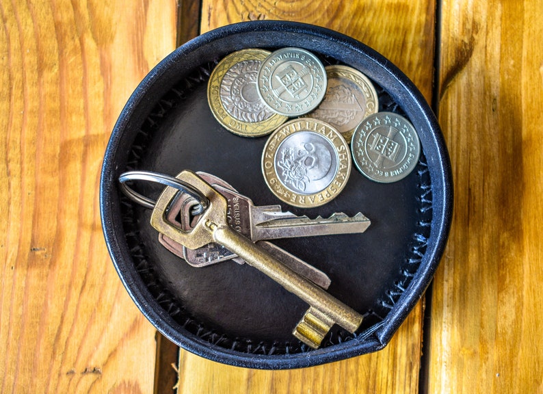 Leather Valet Tray Jewelry Tray Leather Key Tray Desk - Etsy