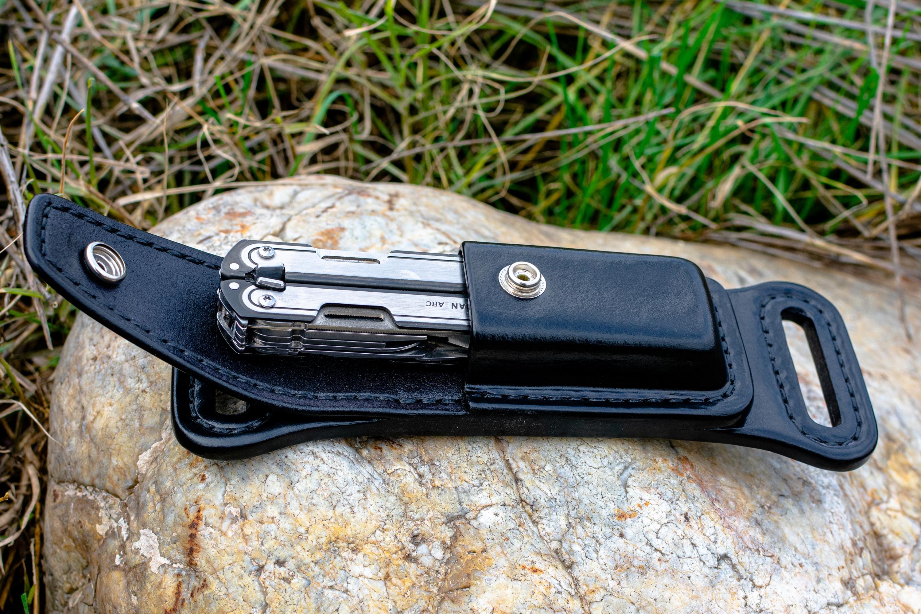 Horizontal Pancake Sheath for Leatherman Arc, Multi Tool Leather Case ...