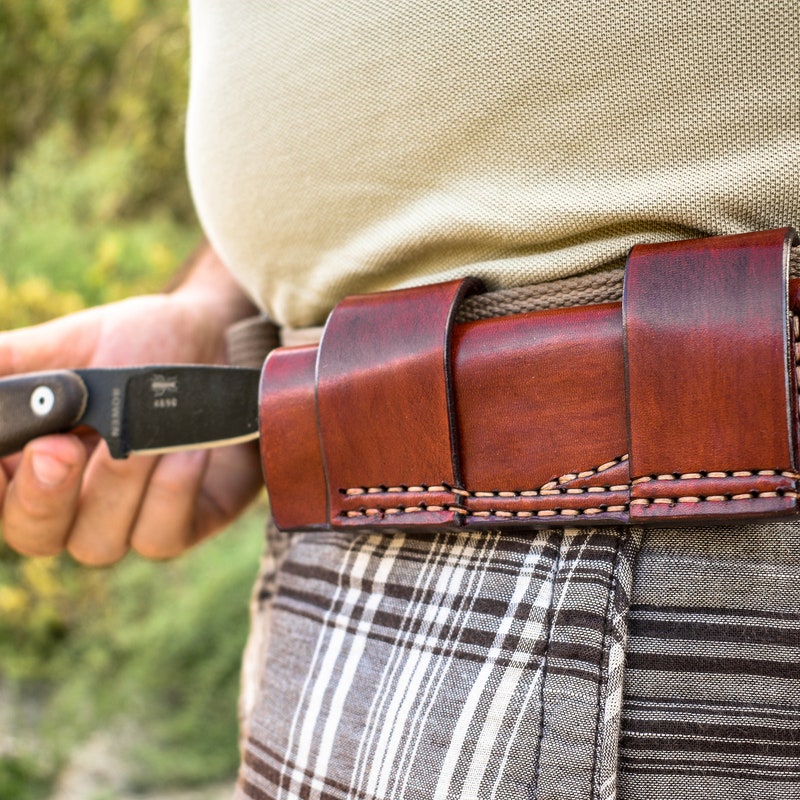 Leather Sheath for Fixed Blade - Etsy