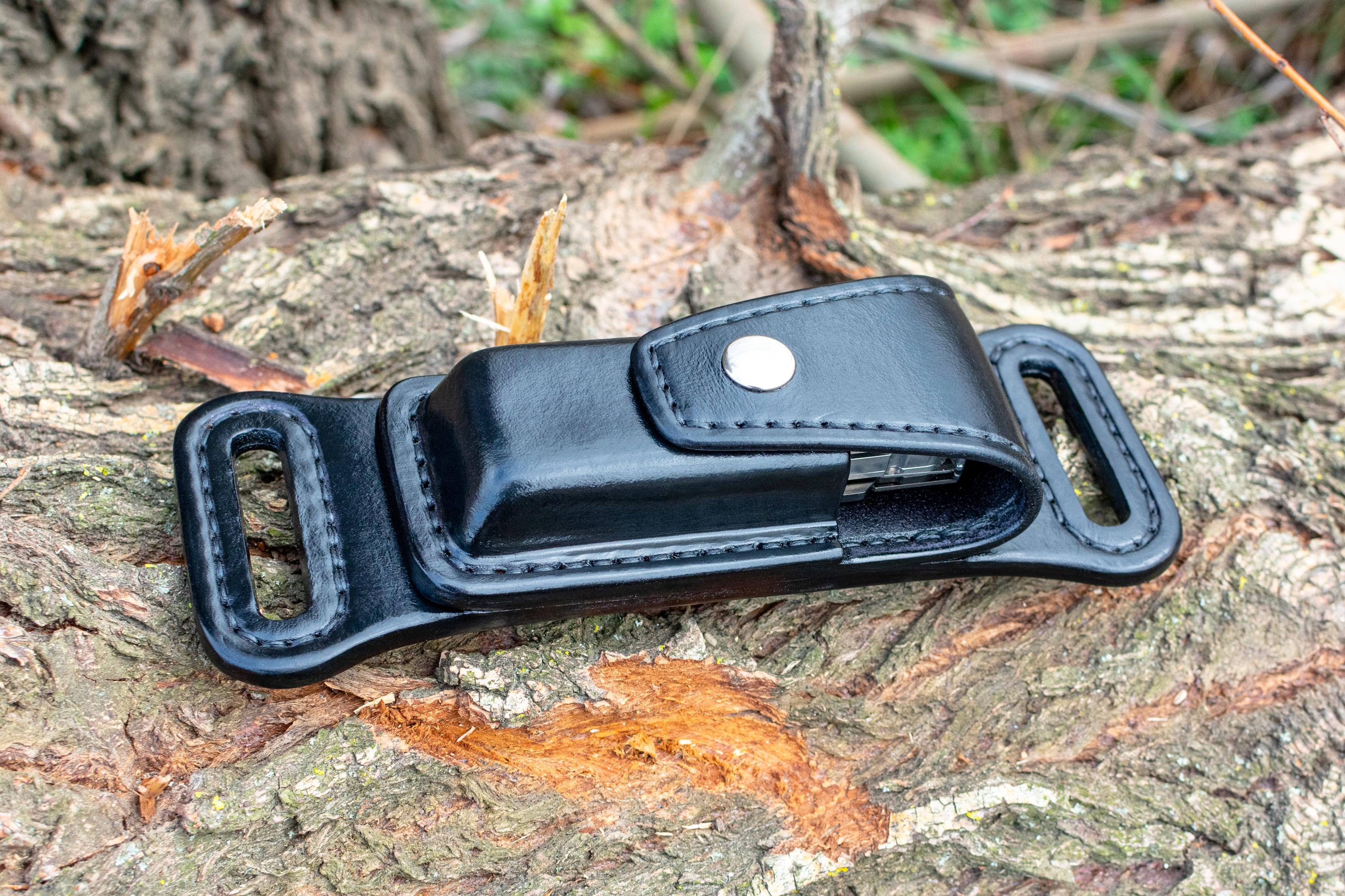 Horizontal Pancake Sheath for Leatherman Arc, Multi Tool Leather Case ...