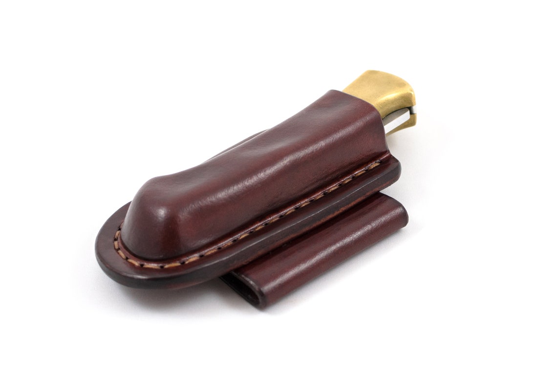 Horizontal Carry Sheath With Belt Loop Made to Fit Buck 112 | Etsy