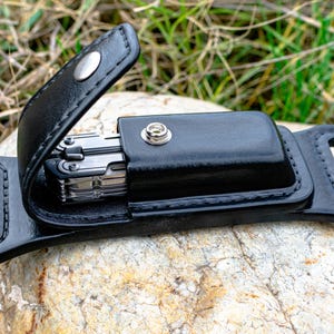 Horizontal Pancake Sheath for Leatherman Arc, Multi Tool Leather Case ...