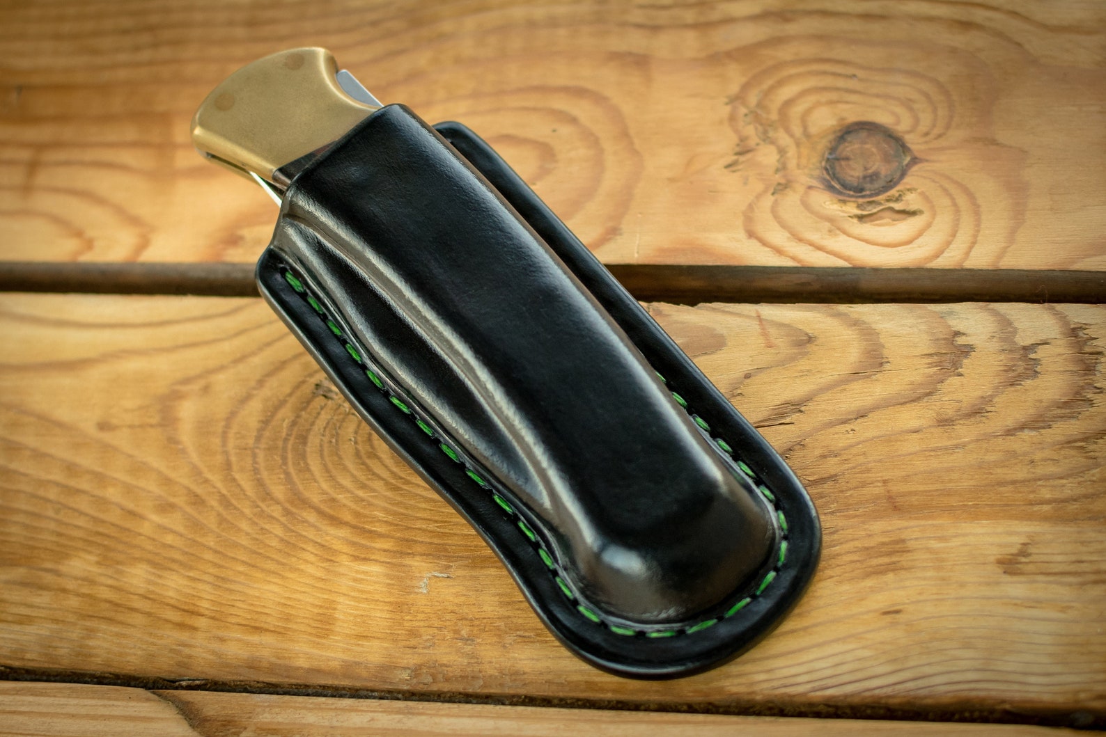 Custom Leather Sheath for Buck 110 Folding Hunter Knife - Etsy