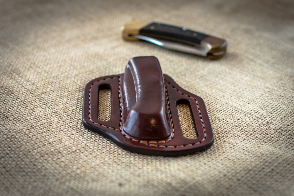 Pancake Leather Sheath Made for Buck 112 Ranger Custom - Etsy