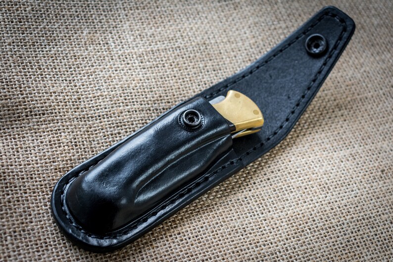 Closed Top Leather Sheath for Buck 112 Ranger Moleded Leather | Etsy