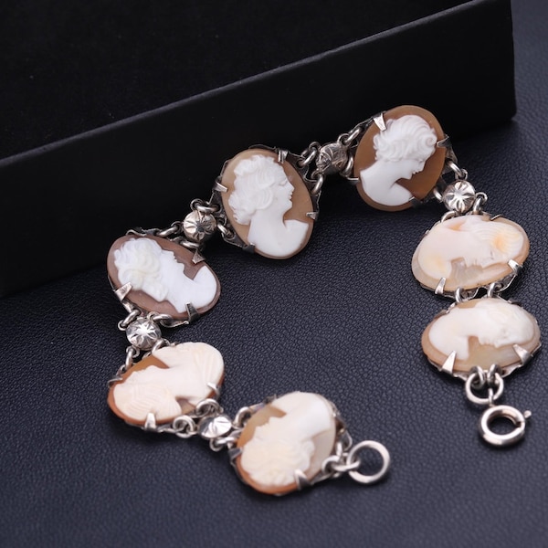 Carved Shell Jewelry - Etsy