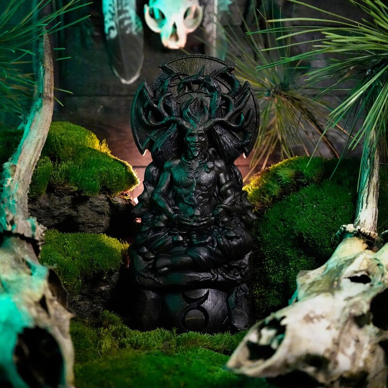 Cernunnos Statue - Etsy